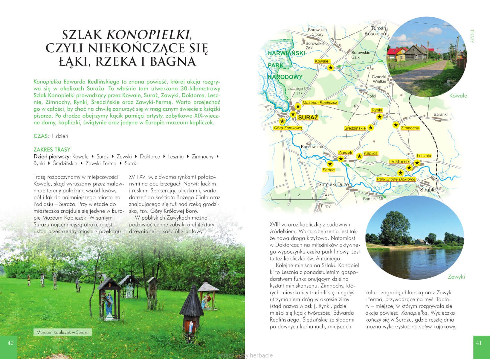 Podlasie. Atlas turystyczny - Anna Matela-Lubańska Książki przy herbacie